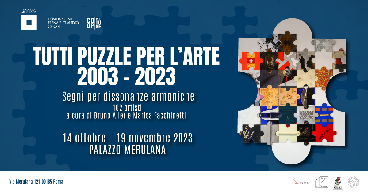 Palazzo Merulana: Tutti puzzle per l’arte 2003-2023 - Agrpress