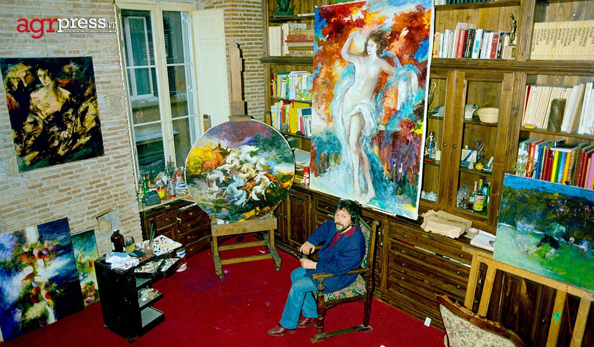Lutto nel mondo dell'arte: addio a Gianni Testa, il pittore dei cavalli ...